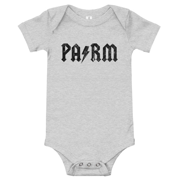 Parm Metal Baby Onesie, Parm Onesie, Pizza Baby Gift - Eat Sleep Pizza